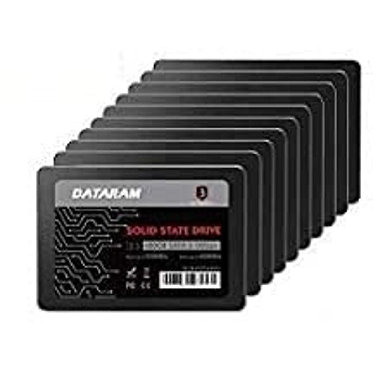 Dataram 2.5" SSD Solid State Drive (10 Pack 480GB)