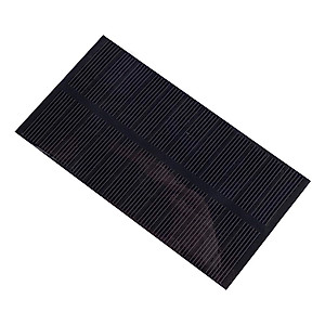 DEWIN 1W 6V Solar Panel, DIY Safety Solar Power Charging Panel Monocrystalline Silicon