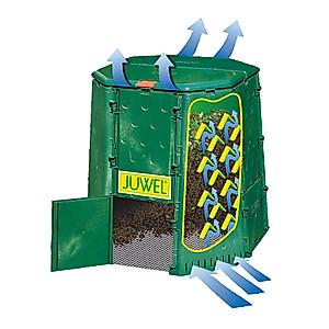 Exaco AQ AeroQuick Large Compost bin, 187 Gallons, Green