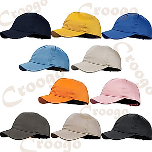 Croogo Short Brim Cap for Men Baseball Hat Stylish Trucker Cap Hat (M-RD02-Sky Blue)