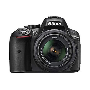 Nikon D5300 24.2 MP CMOS Digital SLR Camera Double Zoom Lens Kit with 18-55mm f/3.5-5.6G ED VR II + 55-200mm f/4.5-5.6G - International Version (No Warranty)