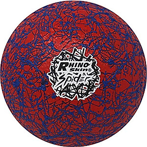 Champion Sports Premium Rhino Skin Extreme Color Dodgeballs - Glow in the Dark, Color-Changing, and Spider Grip - Low Bounce Dodgeballs