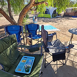 Happy Starla - Right-Hand Heavy Weight Extra Deep Tray 5-Compartment Cafeteria,Fast Food,Home,Events,Dinner Food Plate, 9.5" x 14" Made in USA (Mint)