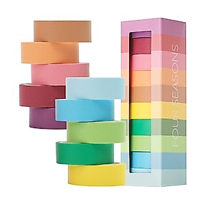 Mr. Pen- Washi Tape Set, 10 Pack, Decorative Tape, Washi Tapes, Colored Tape, Scrapbook Tape, Scrapbook Washi Tape for Journaling, Craft Tape, Washy Tape, Washy-Tape