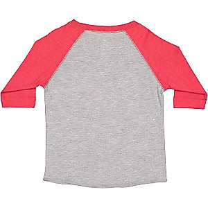 inktastic Valentine Fire Truck Heart Bear Toddler T-Shirt 3T Heather and Red C3ef