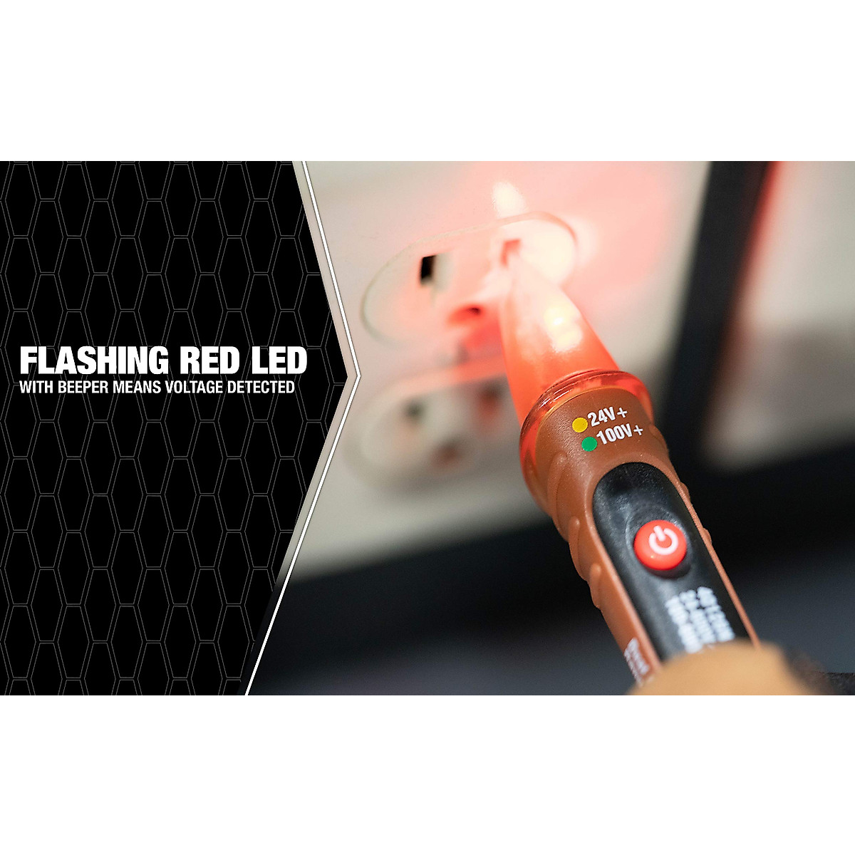 Southwire Tools & Equipment Tester, NCVT Dual 40126N, One Size, Green,Red