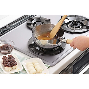 Set of 4 Japanese Stainless Steel Yukihira Saucepans Cooking Pots 1.2-Quart, 1.7-Quart, 2.2-Quart, 3-Quart, Made in Japan, 1 Set