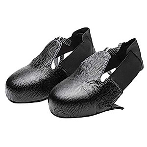 Healifty Steel Toe Cap Safety Overshoe with Adjustable Strap Non-Slip Sole for Men and Women Size EUR 36-46
