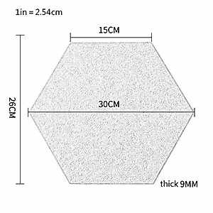 Wall decoration DIY Hexagonal Felt Board Wall Sticker Message Board ins Photo Wall Hanging Home Display Board Cork Board of Childcare Center