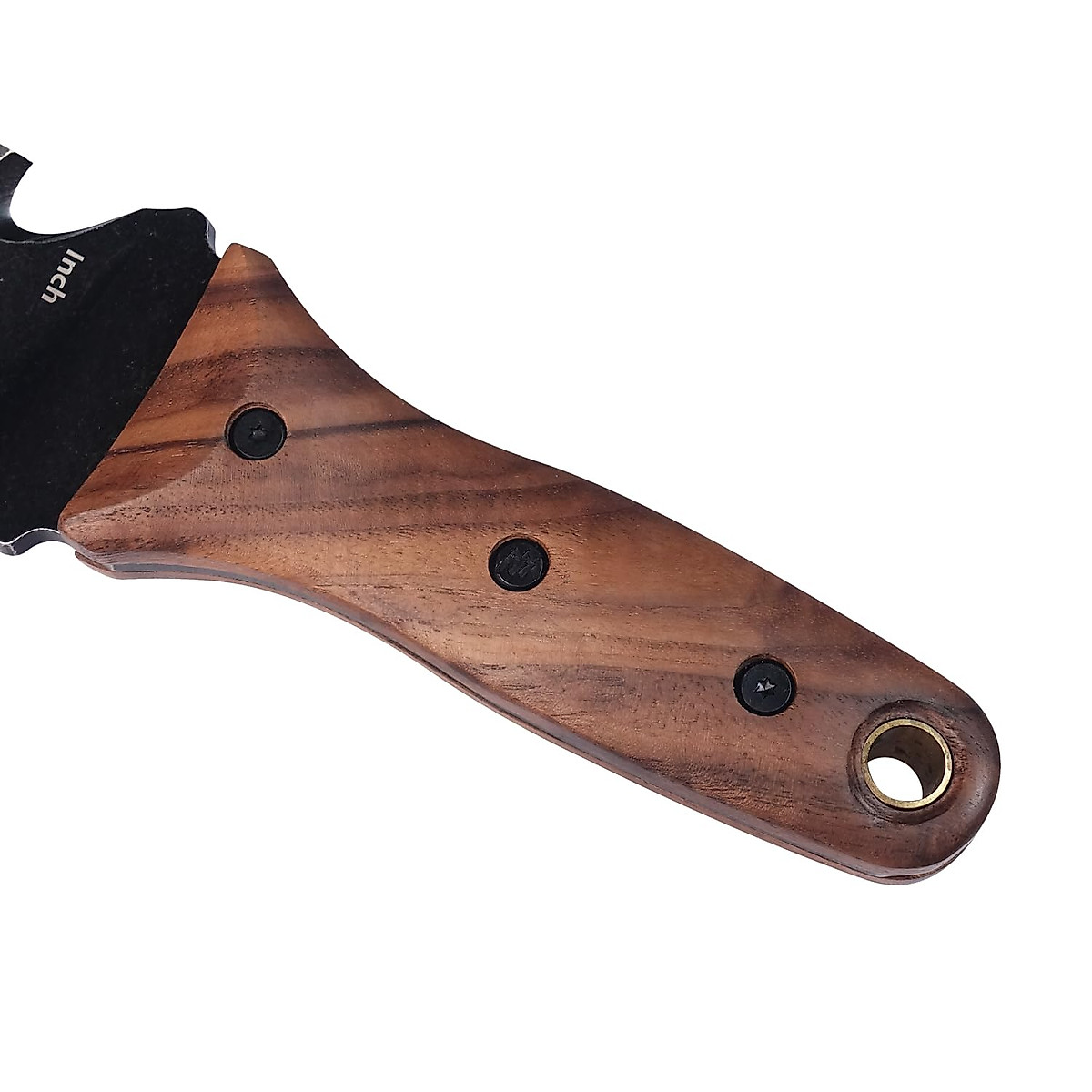 MOTEECRAG Professional Hori Hori Gardening Knife Full-Tang 8CR Soil Knife Multifunctional Manual Weed Puller Digging Knife for Planting Cultivating