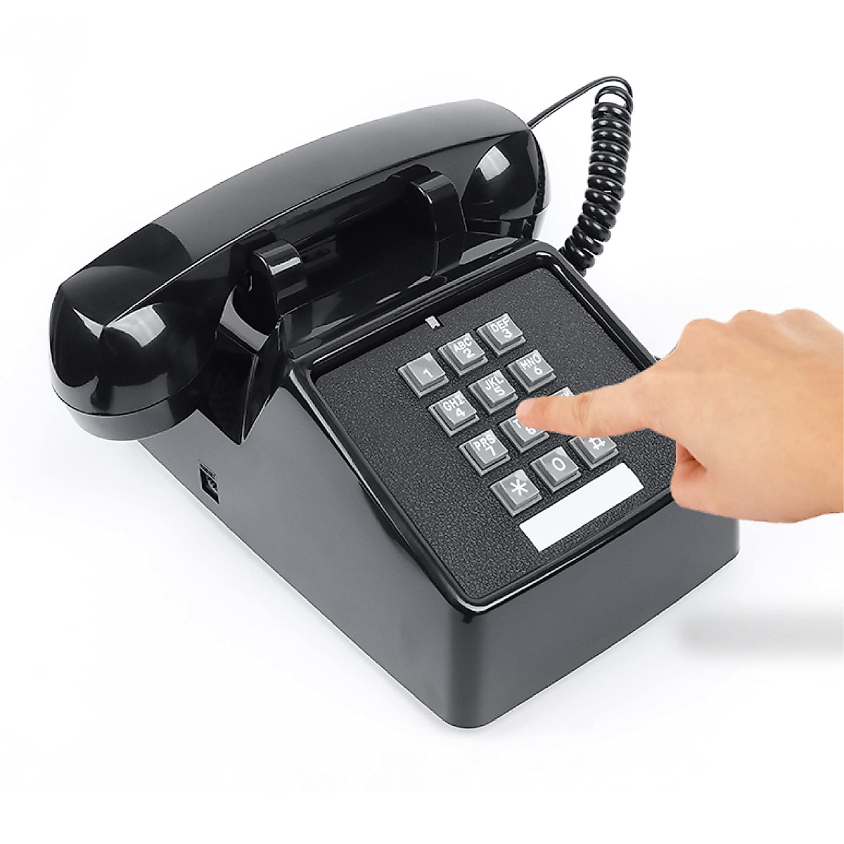 Dododuck Vintage Corded Phone for Seniors - Extra Loud Ringer