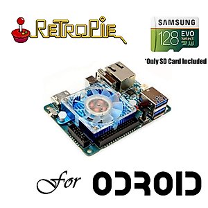 128GB SD Card for ODROID XU4 - Sega Saturn, Naomi, Atomiswave, Dreamcast
