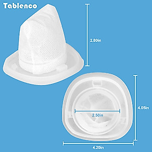 HNVCF10 Replacement Filters, Compatible with Black and Decker Dustbuster Hand Vacuums HNVC215B10, HNV215B12, HNVC215BW52, HNVC115J06, HNVC115B22, HNVC220BCZ01, HNVC220BCP07 Filter (6 Pack)