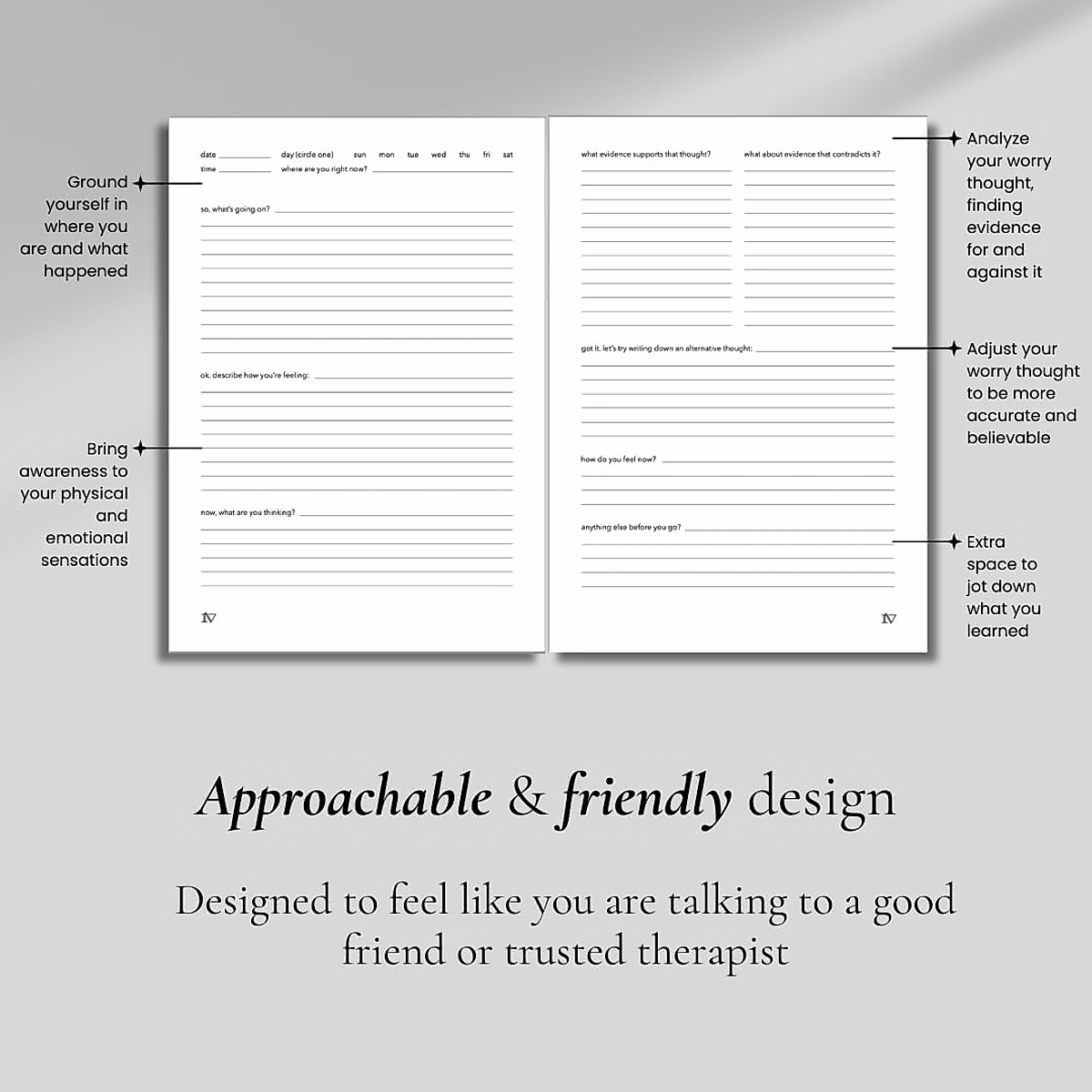 Worry for Nothing: A Discreet, Guided Anxiety Journal | Journal with Prompt to Calm Anxiety & Improve Mental Health | Promotes Stress Relief & Self Care