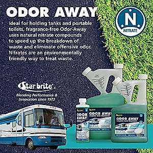 STAR BRITE RV Odor Away Natural Holding Tank Treatment 8oz 4 Pack (076308)