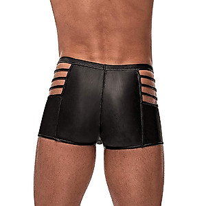 Male Power Matte Cage Short 121-261 Black