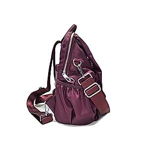 V-Style Convertible Backpack Purse (Purple Haze) (Purple)