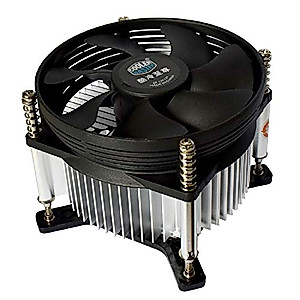 A93 CPU Cooler Radiator - 95mm Cooling Fan & Aluminum Heatsink - for Intel CPU Socket LGA775 (A93)