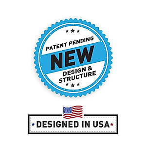 eXpace Folding Step Stool, 13-Inch Wide, Non-Slip for Indoor and Outdoor Use, Adults and Kids up to 350 lbs, Pink & White Stripes