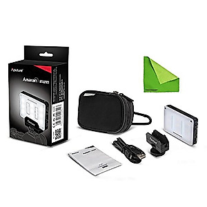 Aputure Amaran AL-M9 Lighting Up Pocket Sized LED CRI/TLCI 95+ 9 SMD Bulbs 9 Steps Dimming 5500K Max 900lux Internal Battery with Micro-USB Charging for Sony Canon Nikon