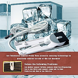 000008660 Ice Thickness Control Probe Assembly Replacement for Manitowoc Indigo Series Ice Machine Parts