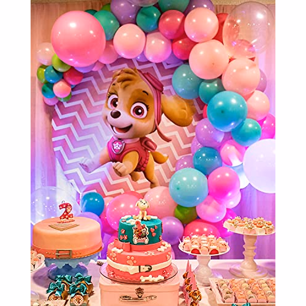 MOMOHOO Teal Balloons Garland Kit - 100Pcs 5/10/12/18 Teal Balloons Birthday Balloons Aqua Balloons, Blue Ballons for Party Wedding Decor Baby Shower, Unicorn Pastel Balloons for Garden Party