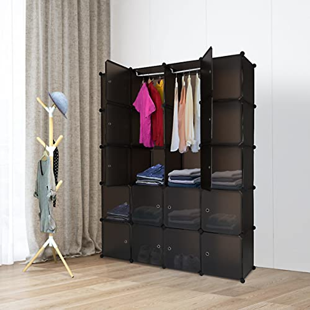 Premium 20-Cube Storage System Design Your Own Closet Space