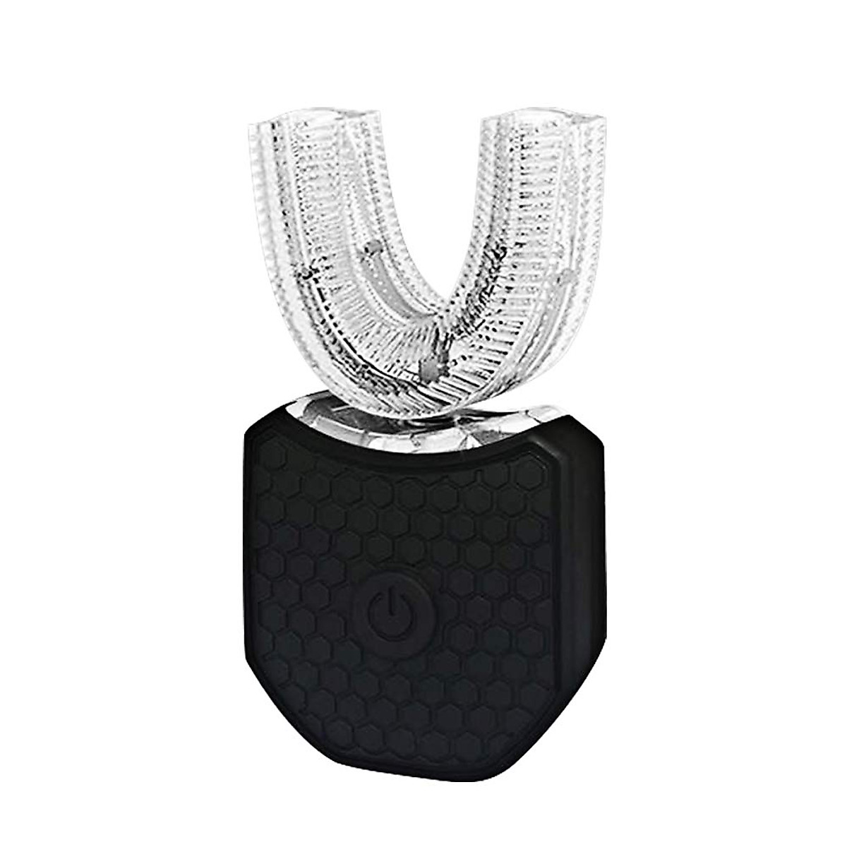 Magentak Automatic Electric Toothbrush for Adults, 360 Degree Electric Toothbrush, Electric Travel U Shape Toothbrush, Black