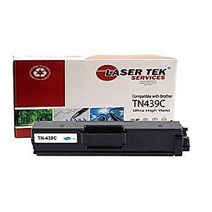 Laser Tek Services Compatible Toner Cartridge Replacement for Ultra High Yield Brother TN-439K TN-439C TN-439M TN-439Y. (Black, Cyan, Magenta, Yellow, 4-Pack)
