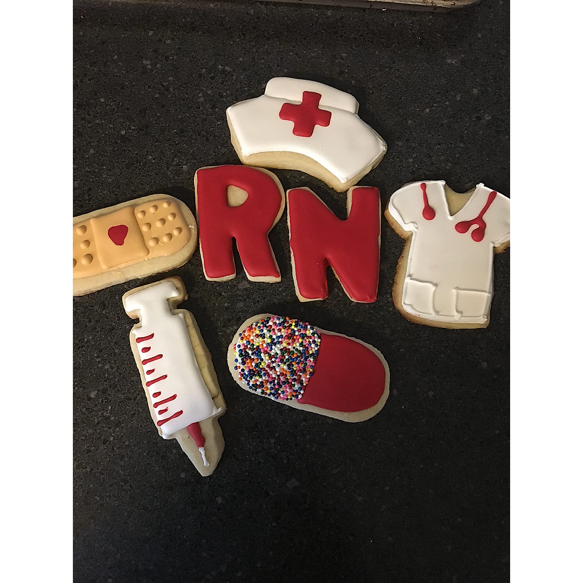 Nurse/Nursing Cookie Cutter 9 Piece Set from The Cookie Cutter Shop – Tin Plated Steel Cookie Cutters