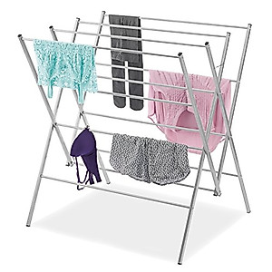 Whitmor Oversized Drying Rack, Silver 6779-8219