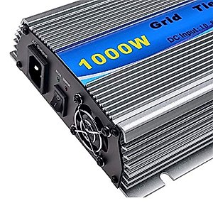 EpRec 1000W on Grid Tie Inverter MPPT Stackable Pure Sine Wave DC30-45V to AC90V-140V Output for 36V Solar Panel