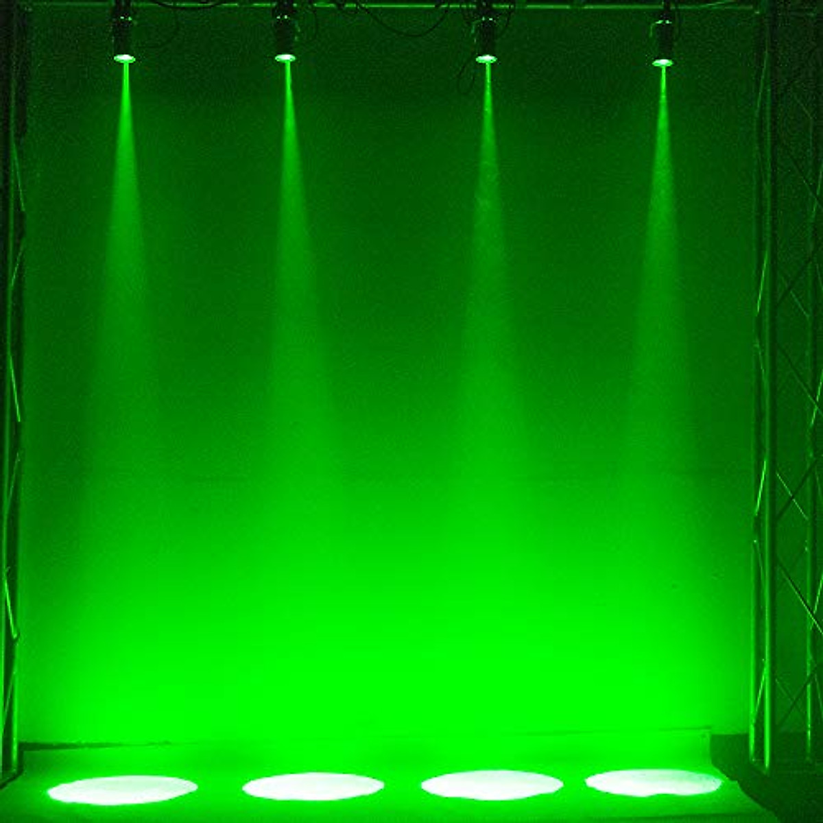 12w RGBW Disco Ball Lights Mirror Ball Light, Pinpoint Spotlight Disco Spot Lights Dj Ball Pinspot DMX Led Pin Spotlight