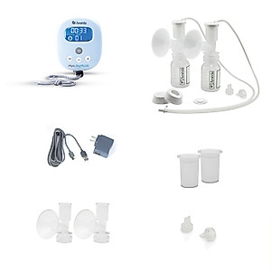 Ameda Mya Joy PLUS Electric Breast Pump | Rechargeable Breast Pump | Portable Breast Pump Hands Free | Hospital Grade Breast Pump | includes HygieniKit & Ameda Pump Parts | Hands Free Breast Pump