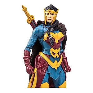 McFarlane Toys DC Multiverse Wonder Woman Endless Winter 7" Action Figure with Build-A Frost King Piece and Accessories