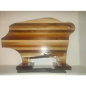 Knife Display Stand Acrylic Knife Holder Collector Knives Extendable blade holder Rustic Cabin Home Decor (1 Set)