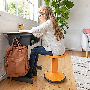 ECR4Kids Cave Open Front Desk with Plastic Book Box, Classroom Furniture, Maple/Black