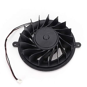 125 PS3 Cooling Fan,Precise cuts,interfaces,Excellent Performance,Powerful Functions,for PS3 KSB1012HE Built-in Fan Replacement for Playstation Turbo Cooler with Screwdriver