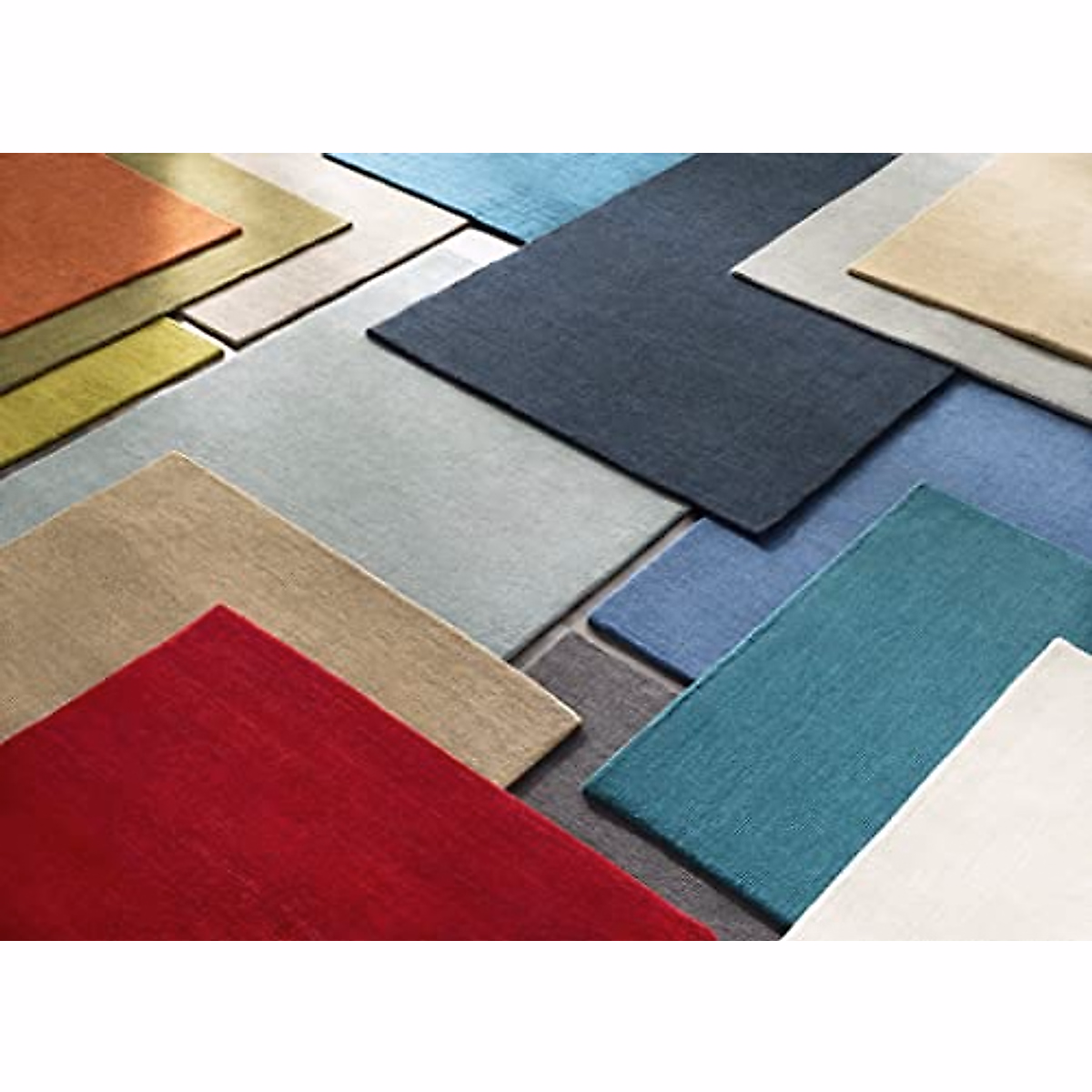 Brockton Solid Wool Modern Farmhouse Area Rug - Suitable for Living Room Bedroom -0 Wool - Hand Loomed - Medium Pile - Beige, Cream - 6' x 9'