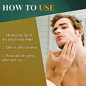 Pinaud Clubman styptic pencil for nick relief - 0.33 oz, 6 pack