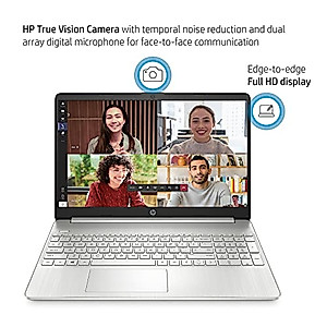 HP Laptop 15-dy, 15.6" FHD (1920 x 1080), Non-Touch, Intel Core i5-1135G7, 16GB RAM, 1TB SSD, Intel Iris Xe Graphics, Webcam, Windows 11, XPI Bundle