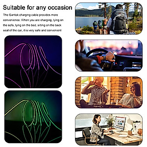 LED [Apple MFi Certified] iPhone Charger, Led Breathing Light Lightning Cable Fast Charging Cord for iPhone 14 Pro Max13/12/11 Pro Max/Mini/XS MAX/XR/XS/X/8/7/Plus iPad AirPods 6ft,RGB