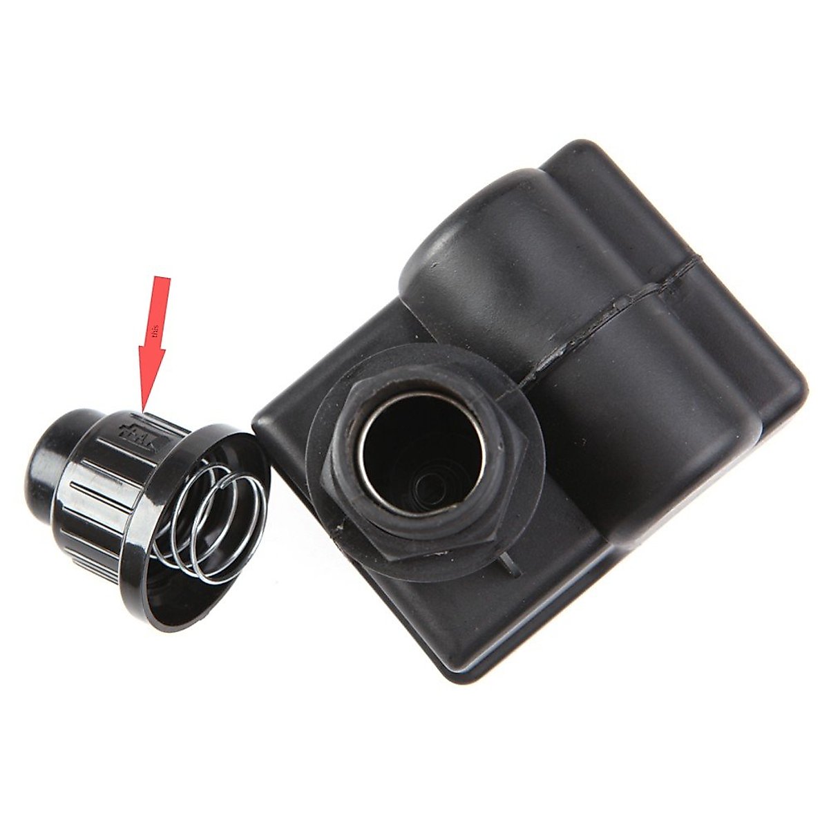 MENSI AA Push Button Igniter Switch Replacement Cap Pack of 2 (AA) Mounting Thread 22mm