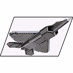 COBI Armed Forces Lockheed F-22 Raptor, Black & White