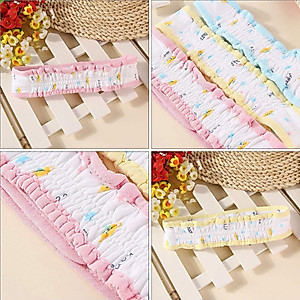 Tomaibaby 3pcs Diaper Buckle Adjustable Cute Infant Toddler Diaper Fixed Belt Buckle Replacement Diaper Needles Replaces Diaper Pins for Baby(Random Pattern)