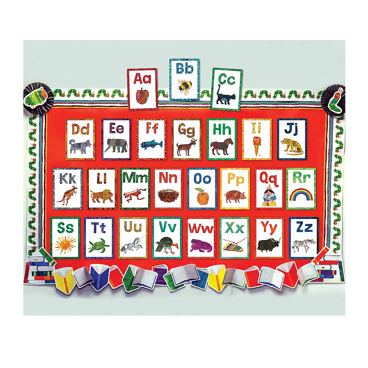 Carson Dellosa Education World of Eric Carle™ Alphabet Bulletin Board Set, 27 Pieces
