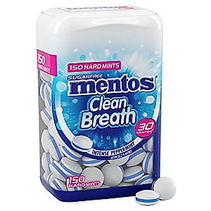 Mentos Peppermint Mint, 150Count