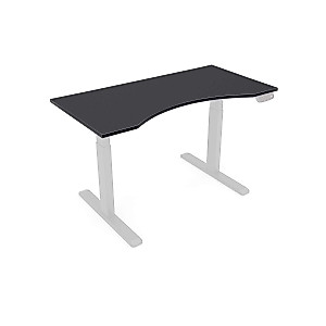 Monoprice Table Top 5 Feet Wide - Black Custom Sized for Sit-Stand Height Adjustable Riser Desk - Workstream Collection