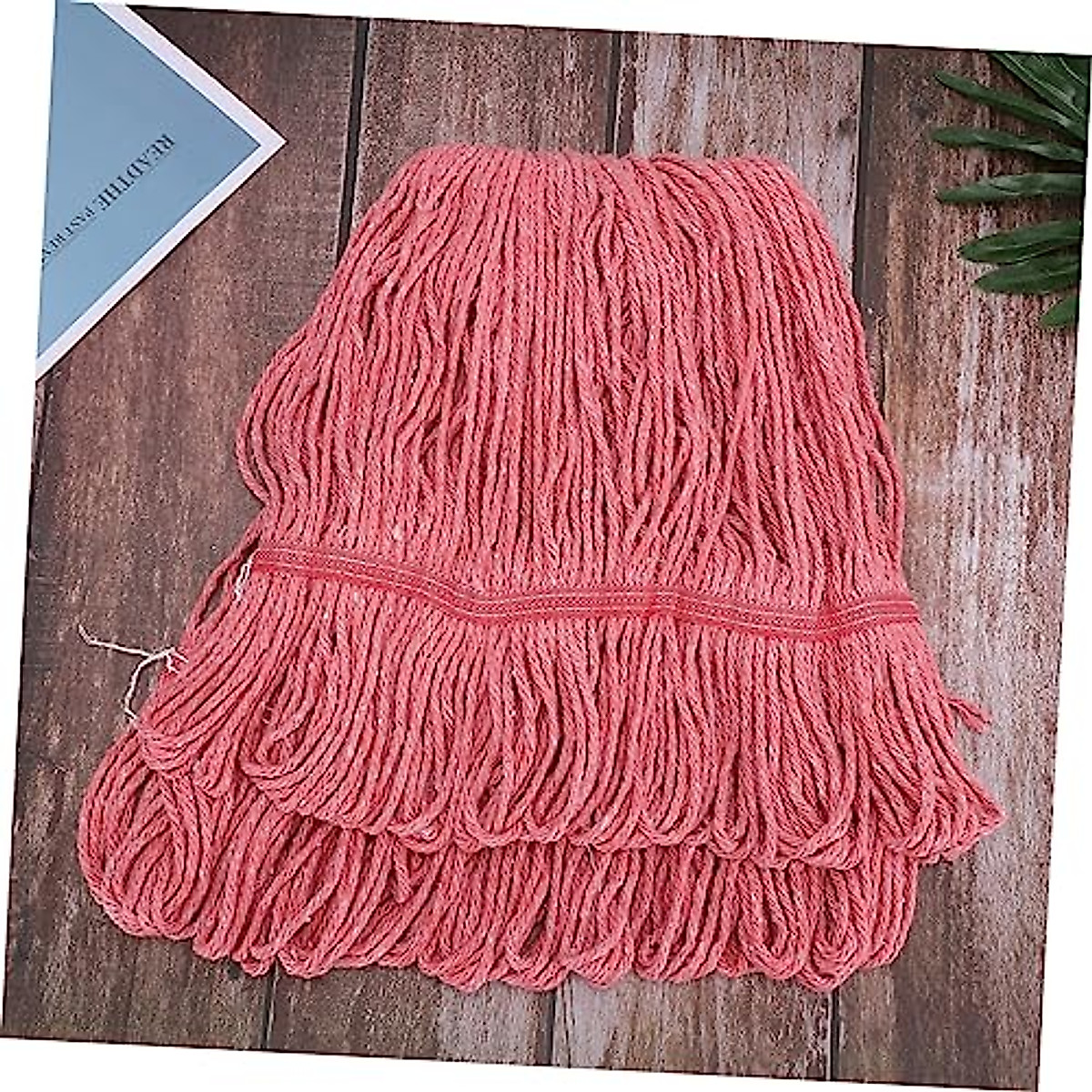 Healifty 1pc Dust Mop Refill Mop Handle Commercial Washable Mop Head Floor Mops Sponge Mops Microfiber Spray Mop Cleaning Mop Cloth Mop Accessories Practical Mop Cloth Headband Supplies Mop