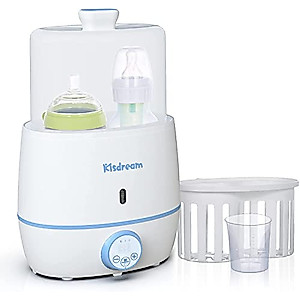 Baby Bottle - Baby Bottle Warmer: Double Bottle Warmer Fast Milk Warmer for Breastmilk feeding or Formula with Timer LCD Display Accurate Temperature Control Defrost & Keep Baby Food Heating BPA-Free